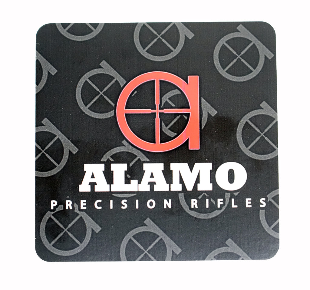 APR Sticker (Black Background W/ Red & White Logo) – Alamo Precision Rifles